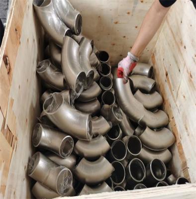 China 316L 180 Degree Long Radius Elbow 90 Degree Pipe Fittings Professional for sale