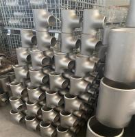 China 316 304 Reducing Stainless Steel Tee Fittings KS Butt Weld 48 X 22 Inch for sale