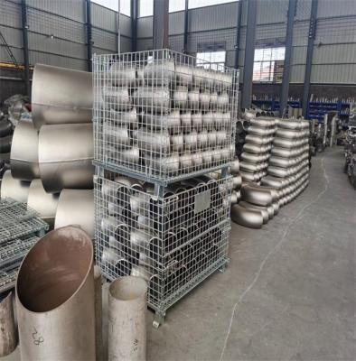 China Butt Weld 90 Degree Steel Pipe Fittings DN15 JIS B2313 Seamless Carbon Steel for sale