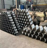 China Butt Weld 90 Degree Steel Pipe Fittings DN15 JIS B2313 Seamless Carbon Steel for sale