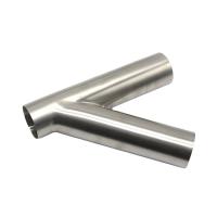 China JIS XXS High Pressure Steel Pipe Fittings 45 Degree Y Branch Pipe Fitting Lateral Tee for sale
