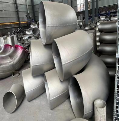 China 45 60 90 Degree Steel Pipe Elbow Schedule 40 XXS 2 Inch 304 316 Galvanized for sale