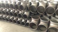 China DIN 2391 Class 1500 Tee Carbon Steel Straight Tee Fitting ASTM A53 A234 GR. WPB Seamless for sale