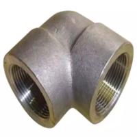 China Asme B16.11 Astm A105 Forged Carbon Steel Elbow 3000lb Female Threaded for sale