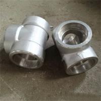 China Asme 16.11 3000lbs A105 Carbon Steel Forged Pipe Fittings Socket Weld Tees for sale