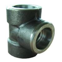 China Asme 16.11 3000lbs A105 Carbon Steel Forged Pipe Fittings Socket Weld Tees for sale