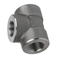 China Cs Ss 16 Inch JIS Steel Pipe Fittings High Pressure Forged Threaded Tee for sale