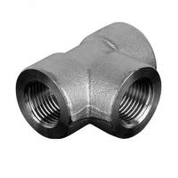 China Cs Ss 16 Inch JIS Steel Pipe Fittings High Pressure Forged Threaded Tee for sale