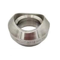 China Carbon 3000 Lb Steel Pipe Fittings A105 Threadolet Round Head High Pressue for sale