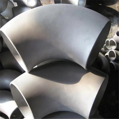 China Food Grade 304SS 316SS Sanitary 90 Degree Elbow 10 - 60mm Thickness for sale