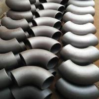 China Sch 40 ASME B16.9 Carbon Steel Pipe Fittings STD MS 1.5D Long Radius 90 Elbow for sale