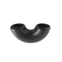 China STD 2D 180 Degree Steel Pipe Elbow ASTM Butt Weld DN15 Forged Carbon Steel Pipe Fittings for sale