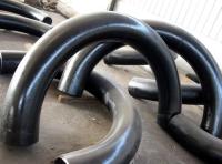 China STD 2D 180 Degree Steel Pipe Elbow ASTM Butt Weld DN15 Forged Carbon Steel Pipe Fittings for sale