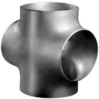 China SS316L Sanitary Pipe Fittings Stainless Steel Seamless Equal Cross Tee Food Grade for sale