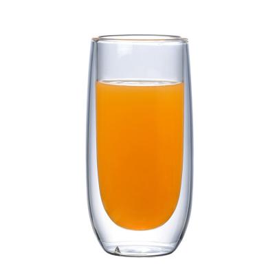 China Heat Resistant Glass Coffee Cup Mooth Surface For Office / Home Easy To Clean for sale