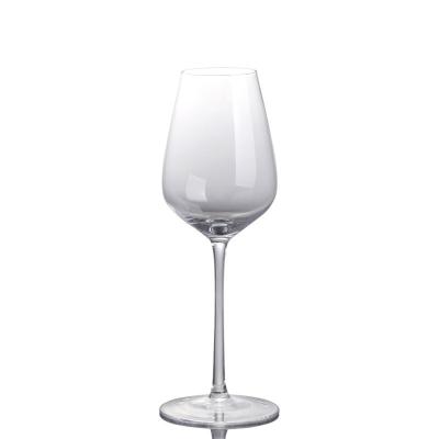 China Hand Blown Lead Free Glasses , Premium Italian Style Crystal Bordeaux Red Wine Glasses for sale