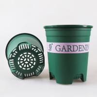China 2 Gallon Black Round Plastic Nursery Pots for Home Garden Plant Nursery Durable Seeding for sale