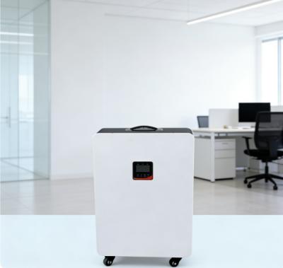 China Wheeled 13.44kWh 48V 280Ah LiFePO4 Solar Power Batteries For Home CE Approval for sale