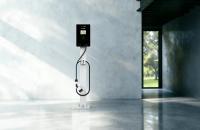 China Wall Mounted AC Charging Pile 21kW AC Fast Charging Wallbox IP54 for sale