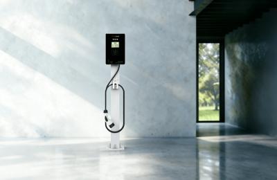 China Wall Mounted AC Charging Pile 21kW AC Fast Charging Wallbox IP54 for sale