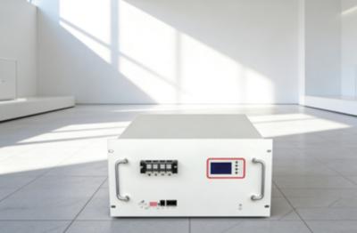 China Residential Lithium Server Rack Battery 51.2V 100Ah LiFePO4 Deep Cycle for sale