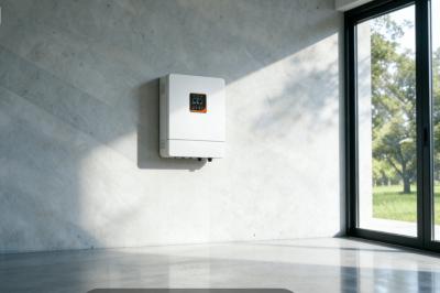 China Paralleled 8kW Single Phase Hybrid Inverter CE Hybrid Solar Inverter On Grid for sale