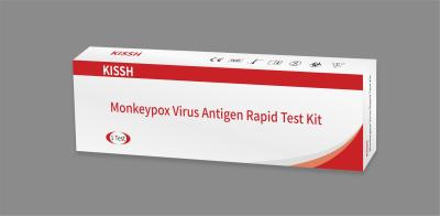 China Monkeypox Virus Antigen Rapid Test Kit Whole Blood / Rash Exudate Samples for sale
