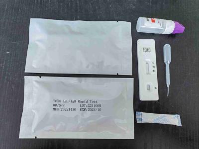 China human whole blood TOXO IgG IgM Rapid Test Kit With Excellent Performance for sale