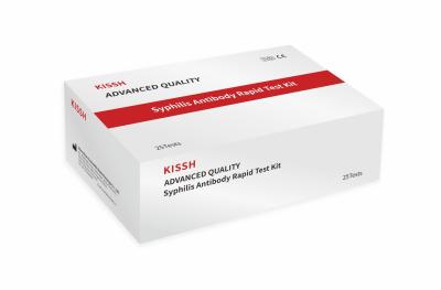 China Syphilis IgG IgM Antibody Rapid Test Kit , CE Infectious Disease Test Kit for sale