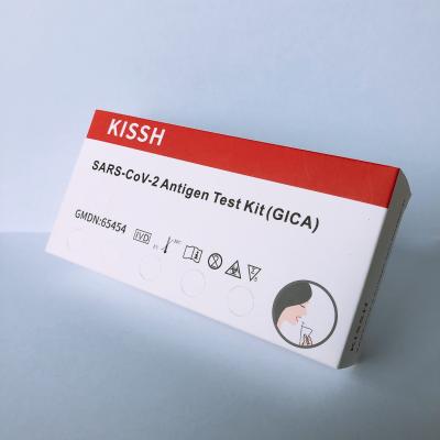 China Rapid Test Kit Coivd-19 (GICA) - Saliva Self test K602-1S for sale