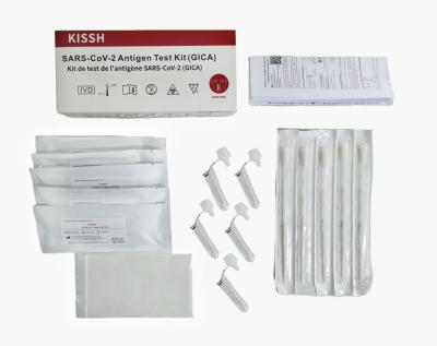 China KISSH Rapid Antigen Self Test Kit Nasopharyngeal Swab Antigen Test for sale