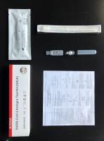 China Self Nucleocapsid Protein Antigen Rapid Test Kit Colloidal Gold 18*4*8cm nasal samply for sale
