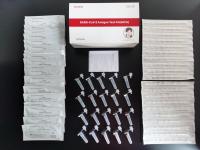 China Nasopharyngeal Swab Rapid Antigen Self Test Kit GICA Colloidal Gold KISSH for sale
