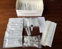 China 15 Minutes SARS-CoV-2 Influenza Rapid Test Kit Human Flu Virus A & B Colloidal Gold for sale