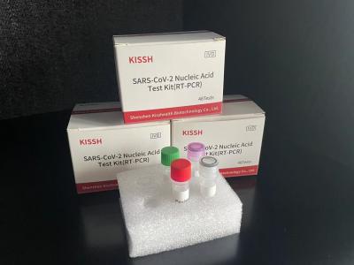China Rapid Coronavirus Nucleic Acid Test Kit Real Time PCR With CE Mark Ct Value Equal To 40 for sale