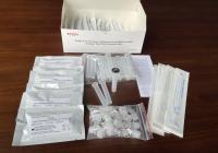 China Human Virus A & B CE Flu Rapid Test Kit Antigen Detect 3 Viruses At The Same Time for sale