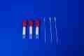 China Covid 19 Sample Viral Collection Kit With Swab / Fluid PCR Transport Container for sale