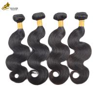 China 100% Virgin Brazilian Hair Black Remy Human Hair Extensions Bundles Weft for sale