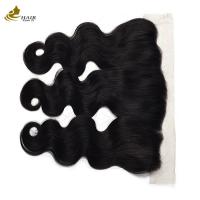China Ear To Ear Frontal Lace Closure Body Weave 13*4 Human Hair Lace Closure for sale