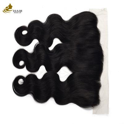 China Ear To Ear Frontal Lace Closure Body Weave 13*4 Human Hair Lace Closure for sale