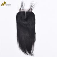China Wholesale Brazilian Human Hair 4*4 Lace Body Wave Swiss Lace Closure for sale