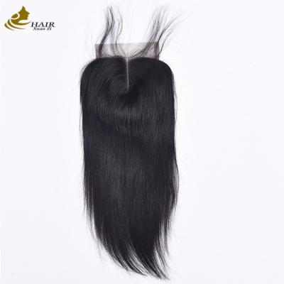 China Wholesale Brazilian Human Hair 4*4 Lace Body Wave Swiss Lace Closure for sale