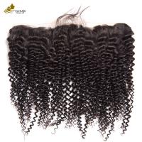 China 100% Virgin Remy Human Hair Toupee 13X4 Jerry Curl Transparent HD Swiss Lace Hair Closure For Women for sale