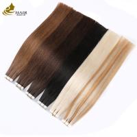 China Premium 100% Remy Human Hair Tape In Extensions for Seamless Style for sale
