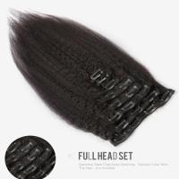 China 100% Virgin Human Hair Clip in Extensions Seamless Clip in Hair Extensions for sale
