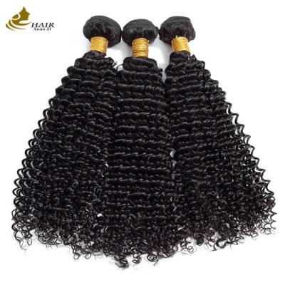 China Kinky Curly Afro Kinky Hair Bundles 100 Virgin Human Hair Bundles Weft for sale