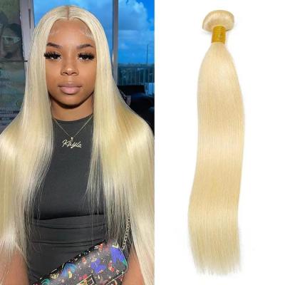 China Factory Price Straight Virgin 613 Blonde Remy Brazilian Human Hair Bundles for sale