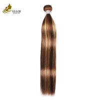China Piano 4/27 Ombre Human Hair Extensions Highlight 100 Virgin Human Hair Bundles for sale