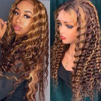 China Vendor Cheap Double Drawn Virgin Hair Wig Straight Lace Front Human Hair Wig for sale