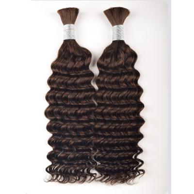 China Hot Selling Factory Direct 100% Real Human Hair Virgin Human Hair Bulk For Braiding for sale